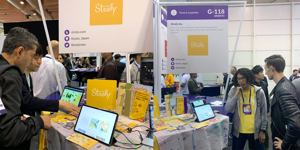 Booth exhibition at Web Summit 2019 #websummit | 株式会社Stroly - Share the ...